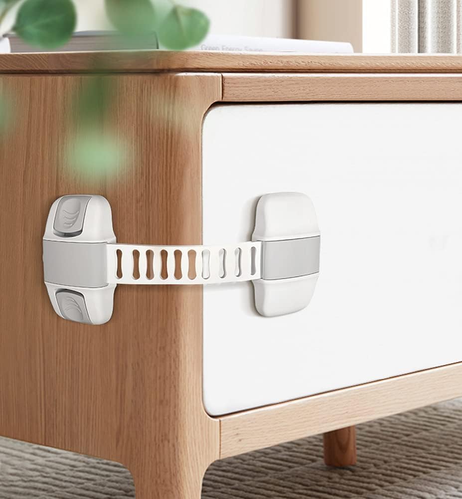 Adjustable Multipurpose Baby Safety Lock For Cabinets & Drawers - Kidd ...